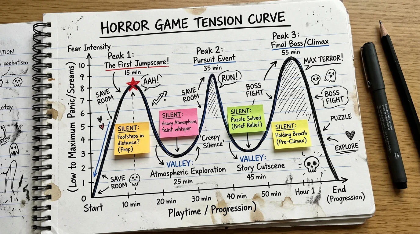 Horror Game Sound Design: Crafting Fear Through Silence